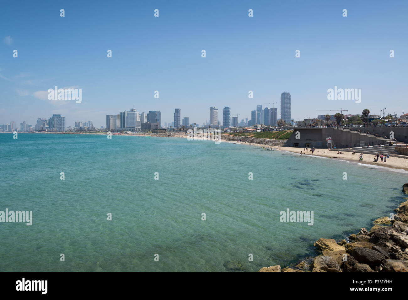 Tel Aviv cityscape Stock Photo - Alamy