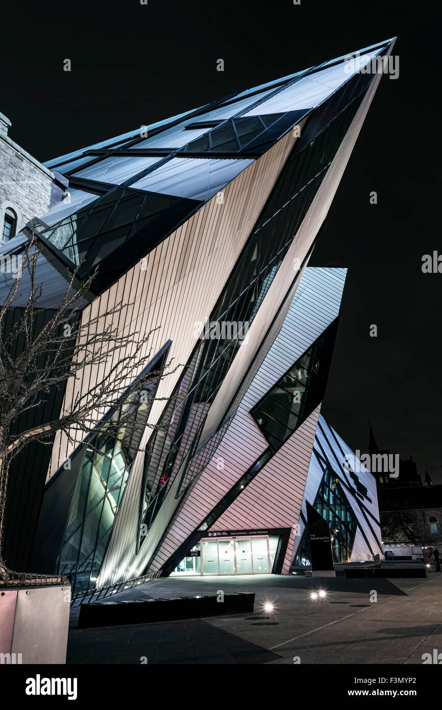 The famous and amazing Crystal at the ROM Stock Photo - Alamy