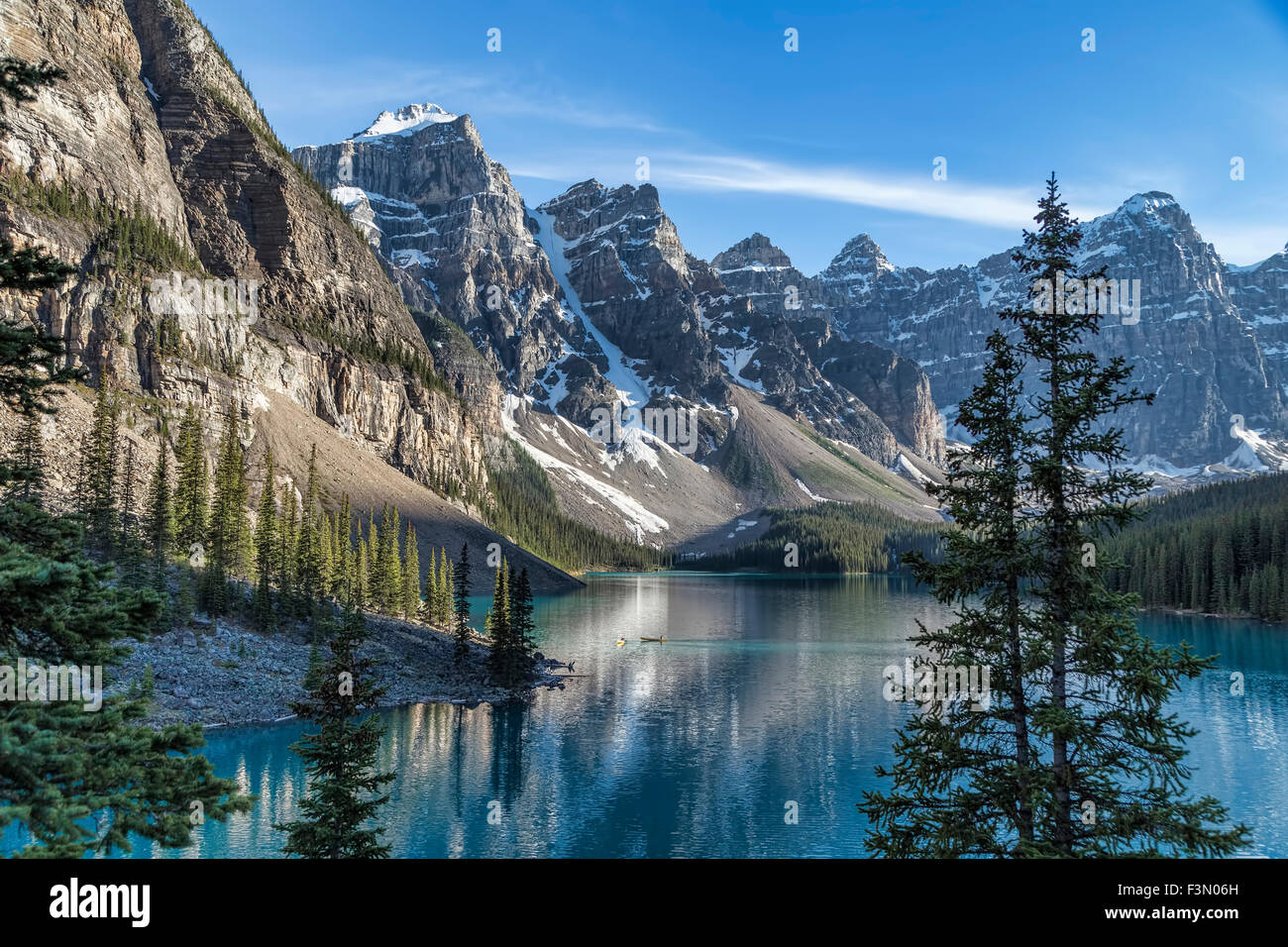 Moraine banff hi-res stock photography and images - Alamy