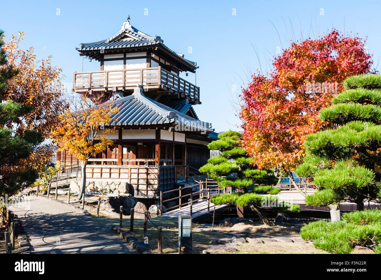 Ikeda japanese garden hi-res stock photography and images - Alamy