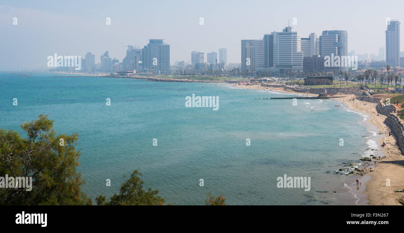Tel Aviv cityscape Stock Photo - Alamy