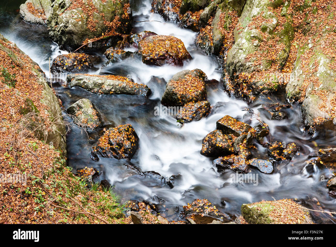 Mini rock waterfall hi-res stock photography and images - Alamy