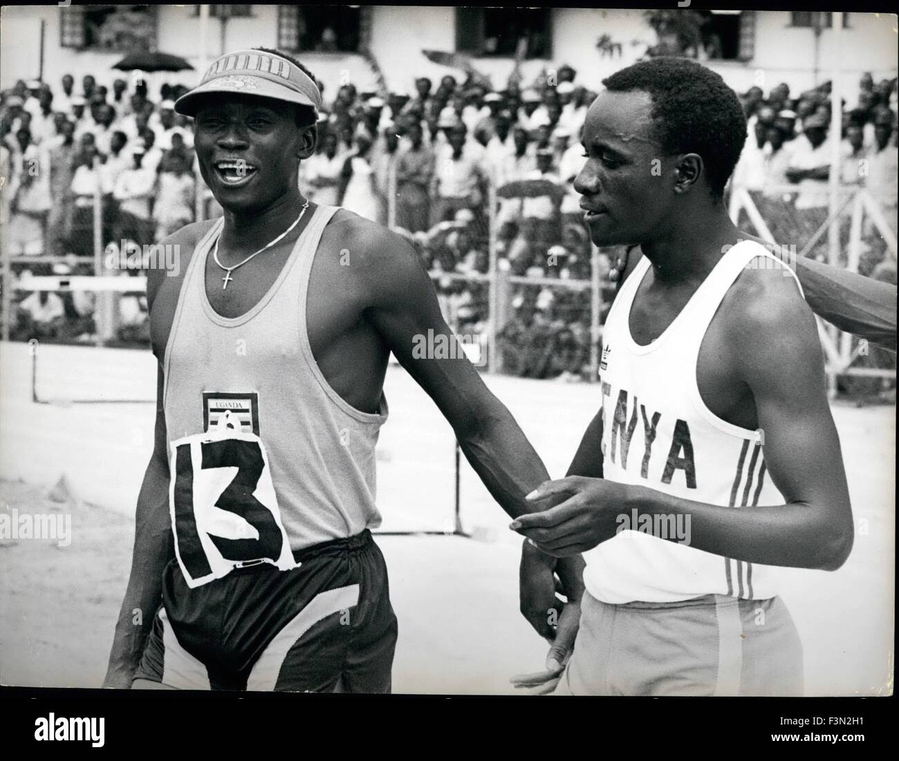 1972 - Uganda/Kenya: Sports John Akii-Bua. The world record holder and ...