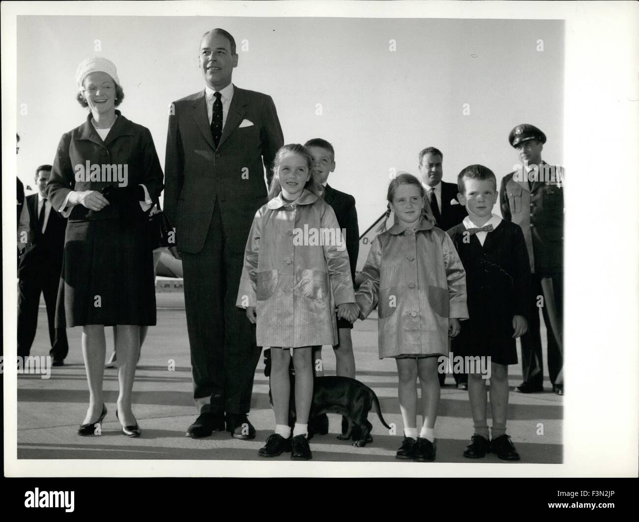 Mr G. Frederick Reinhardt arrived to assume his USA Ambassador to Italy ...