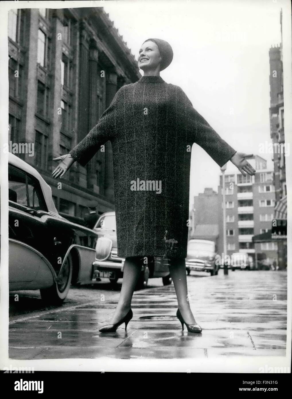 Jan. 04, 1960 - Styles from the Charles Creed autumn collection. Back ...