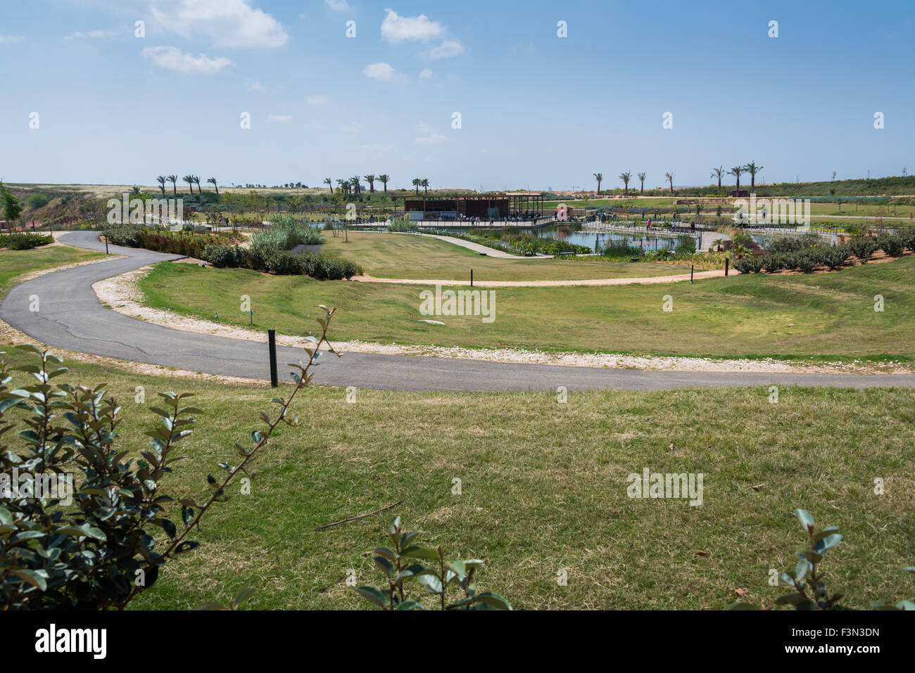 Visit to Hiriya (Ariel Sharon park), Israel Stock Photo - Alamy