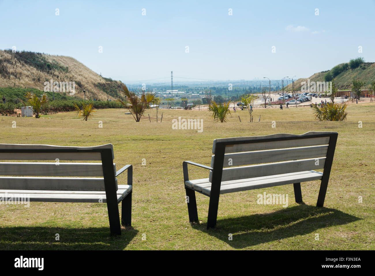 Visit to Hiriya (Ariel Sharon park), Israel Stock Photo - Alamy
