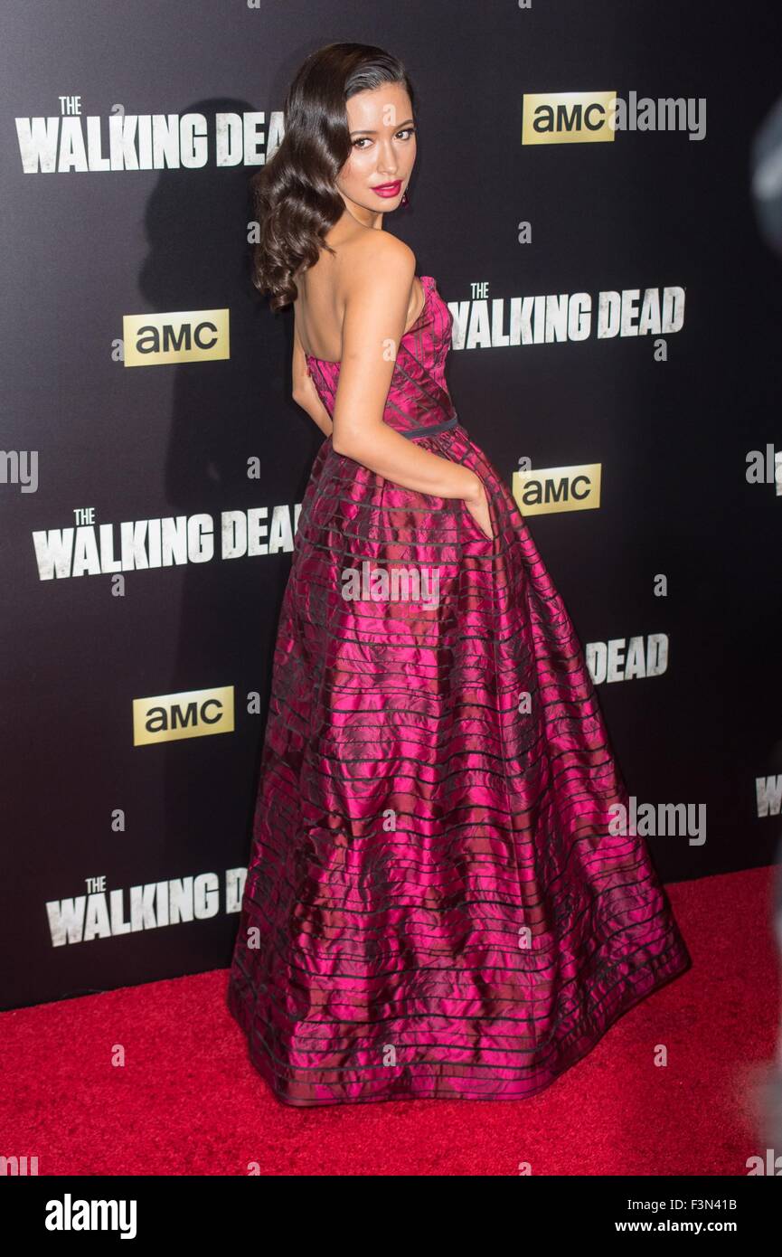 New York, NY, USA. 9th Oct, 2015. Christian Serratos at arrivals for ...