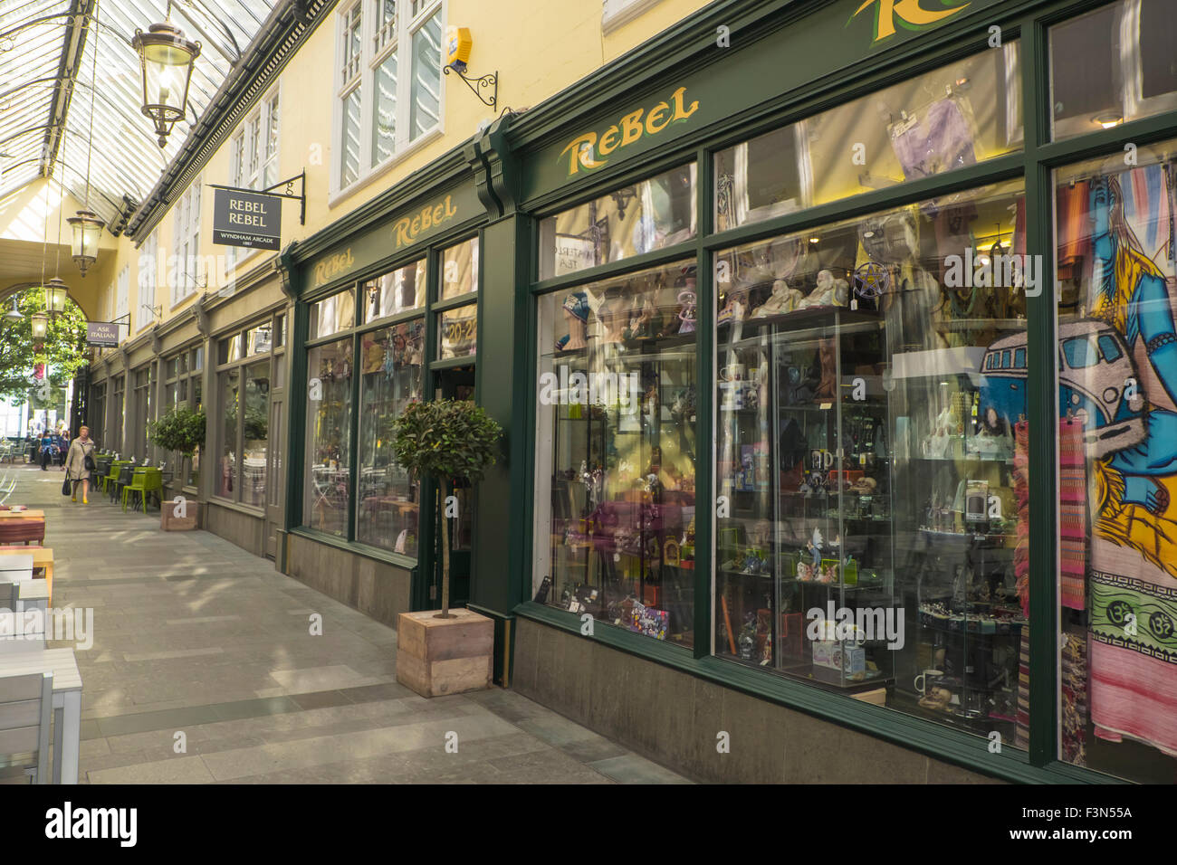 The Wyndham Arcade Cardiff Wales UK Stock Photo - Alamy