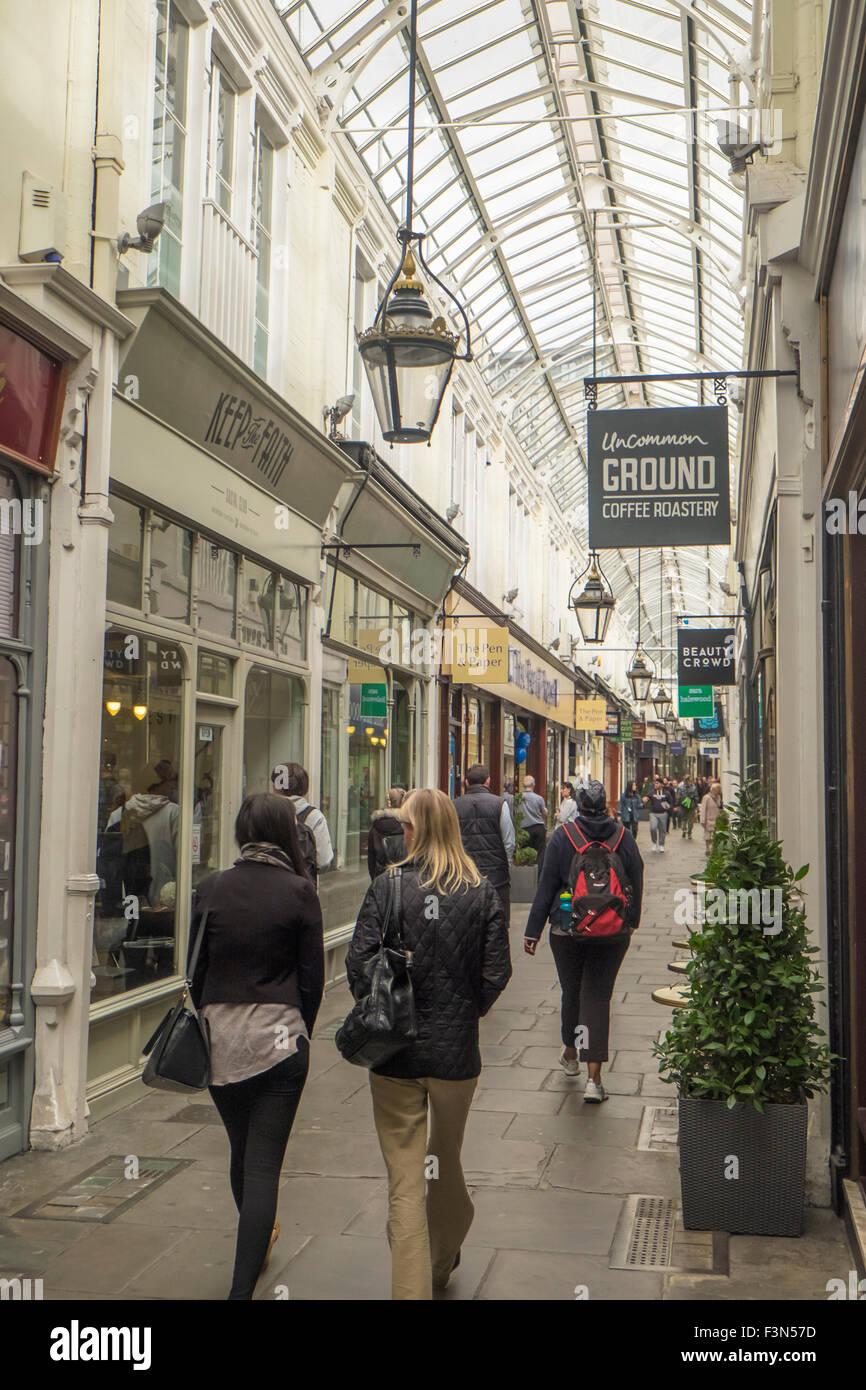 The Royal Arcade Cardiff Wales Stock Photo - Alamy
