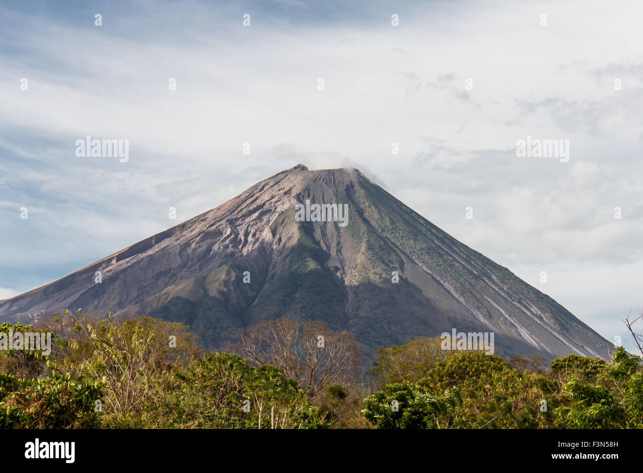 volcano Concepcion view in Ometepe, Nicaragua Stock Photo - Alamy