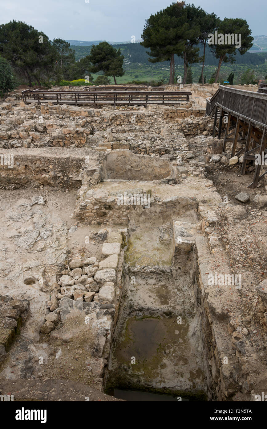 Tzipori (Sepphoris)archeological site in Israel Stock Photo - Alamy