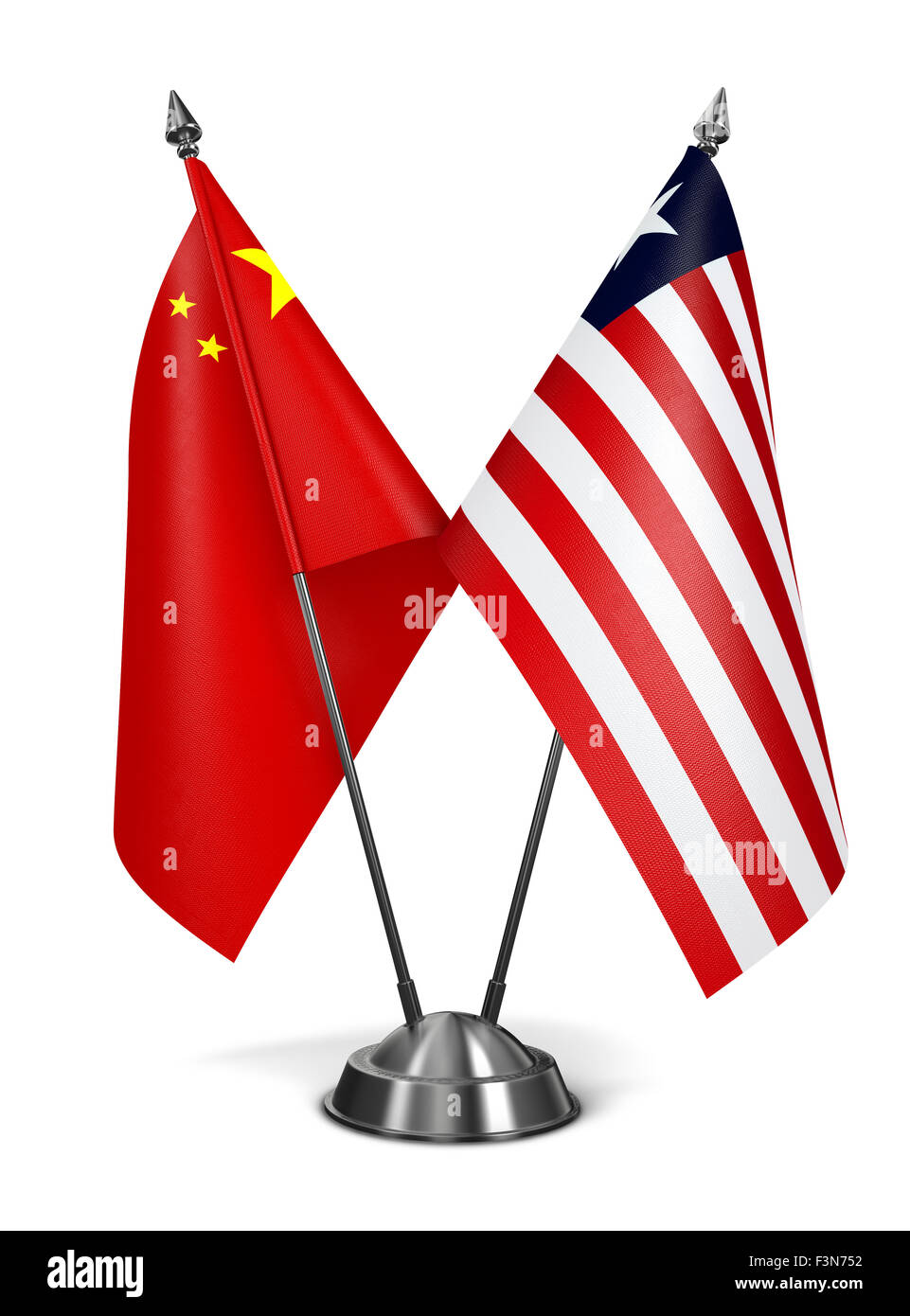 China liberia flag hi-res stock photography and images - Alamy