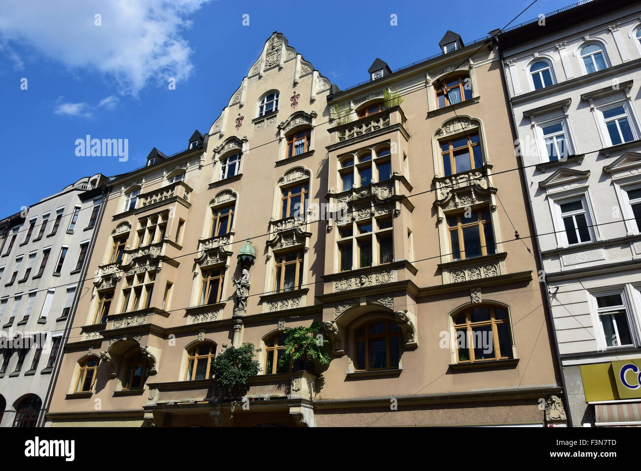 Historical building in Munich, Bavaria, Germany Stock Photo - Alamy