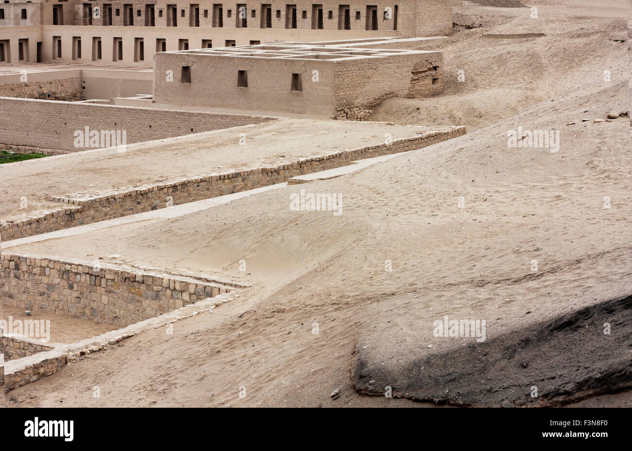Archaeological complex pachacamac in lima hi-res stock photography and ...