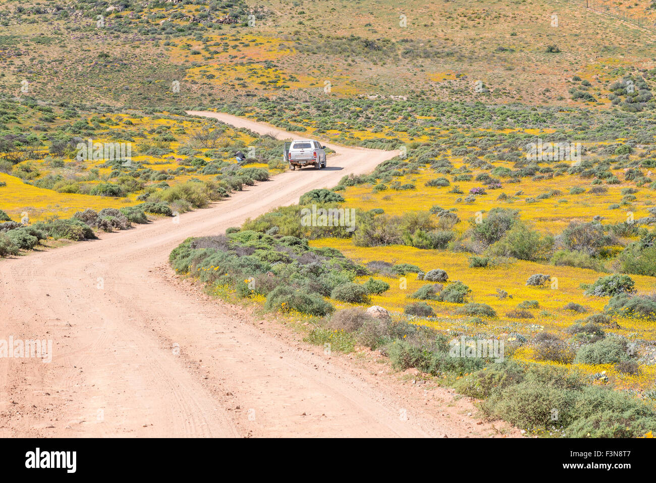SKILPAD, SOUTH AFRICA - AUGUST 19, 2015: View of the landscape on the ...