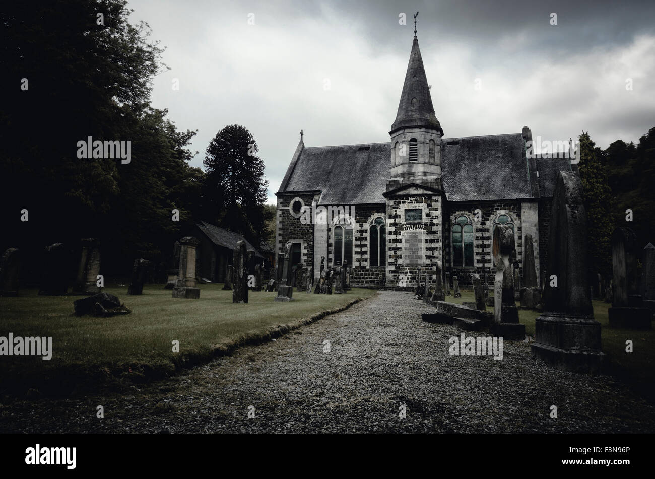 Logie kirk scotland hi-res stock photography and images - Alamy