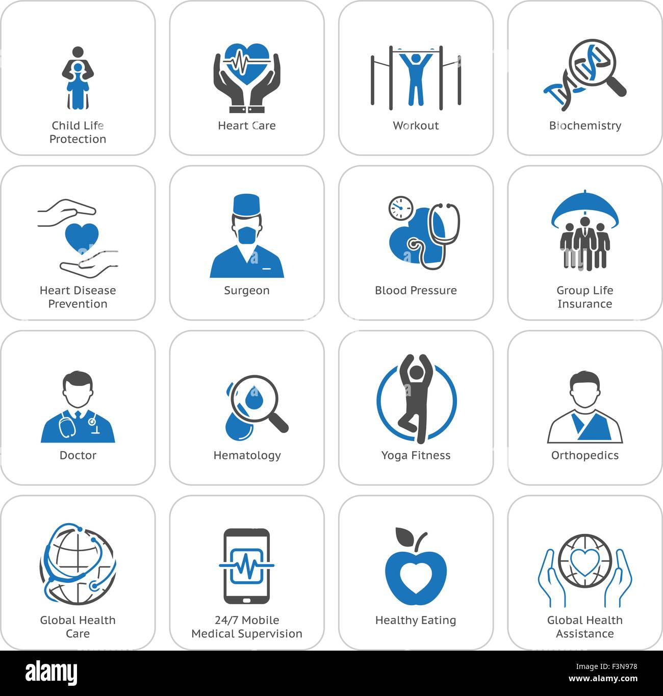 Mobile medical supervision Stock Vector Images - Alamy