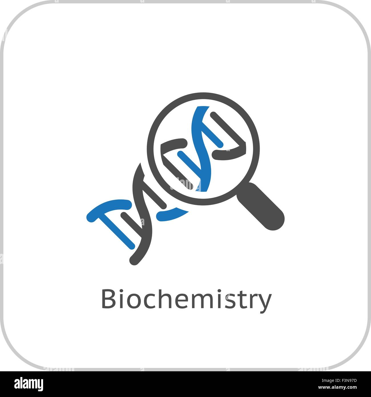 Biochemistry Icon. Flat Design Stock Vector Image & Art - Alamy