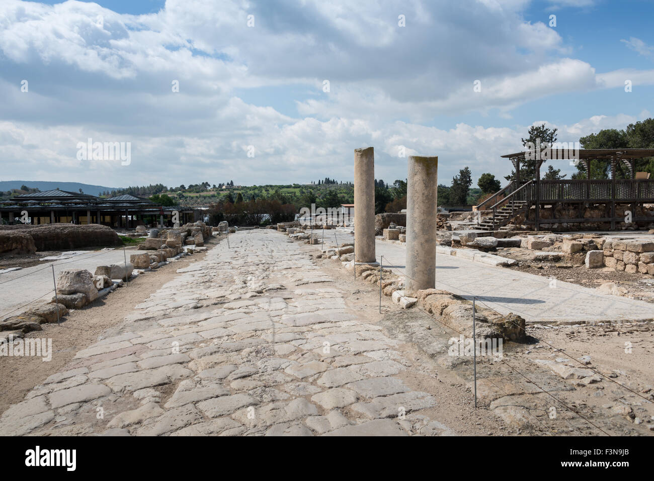 Tzipori (Sepphoris)archeological site in Israel Stock Photo - Alamy