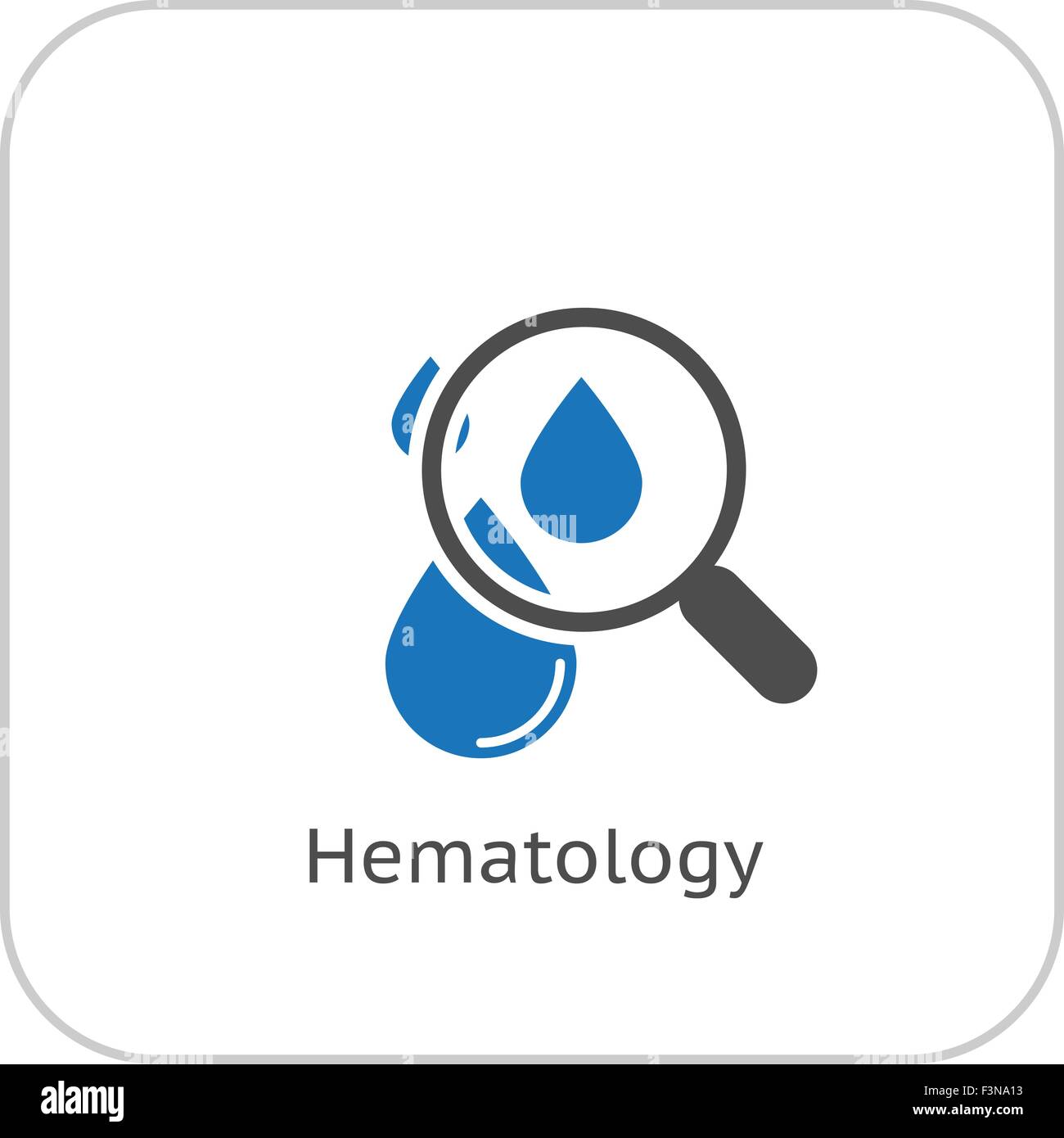 Hematology Icon. Flat Design Stock Vector Image & Art - Alamy
