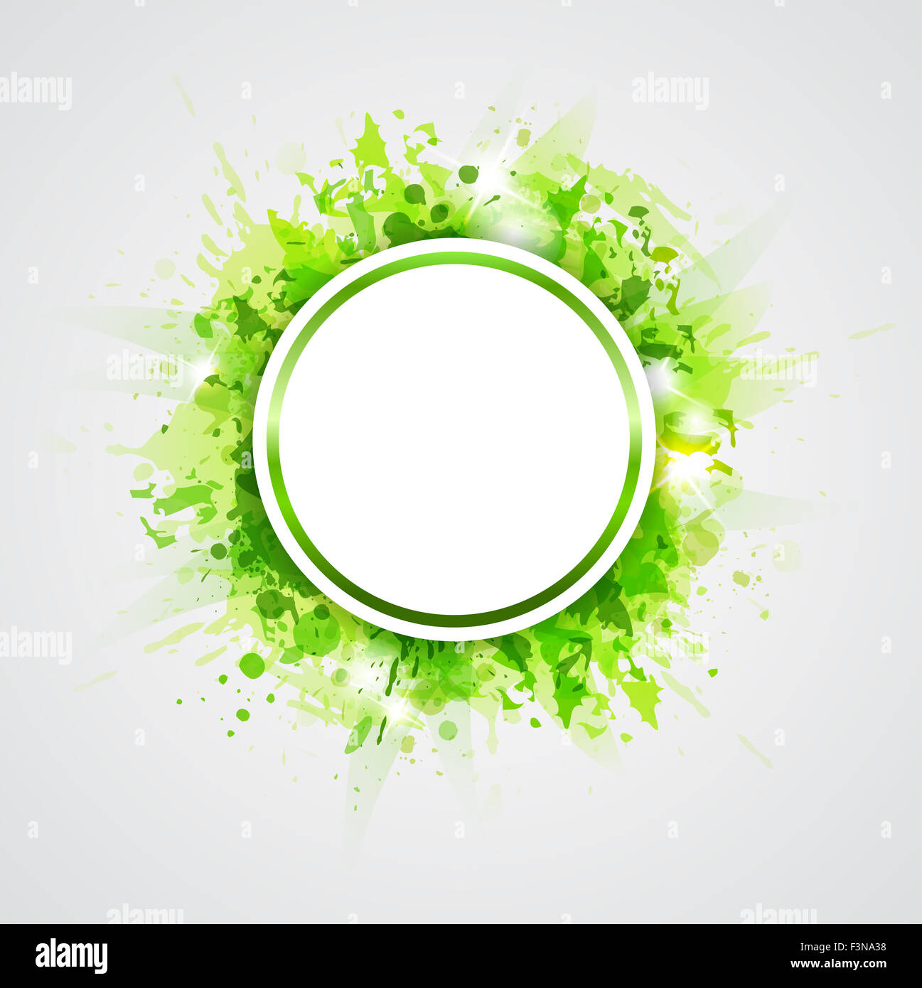 Abstract fresh green circle hi-res stock photography and images - Alamy