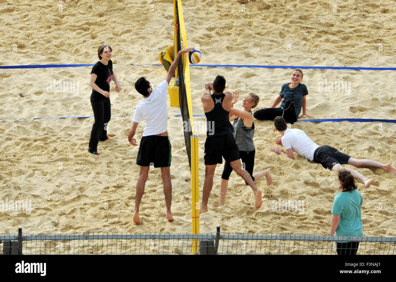 Yellowave beach volleyball centre hi-res stock photography and images ...