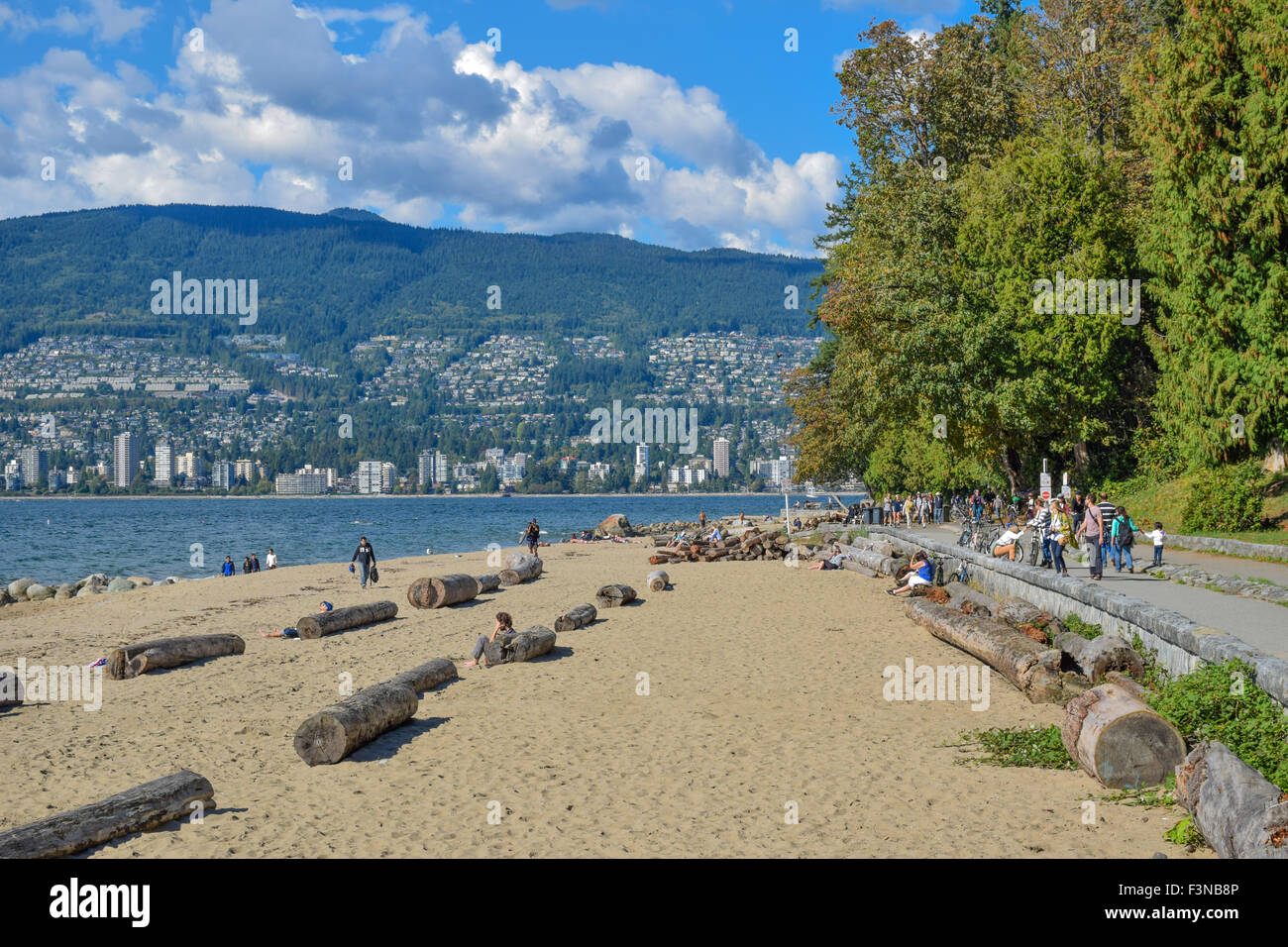 Third Beach in Stanley Park, Vancouver, Canada Stock Photo - Alamy