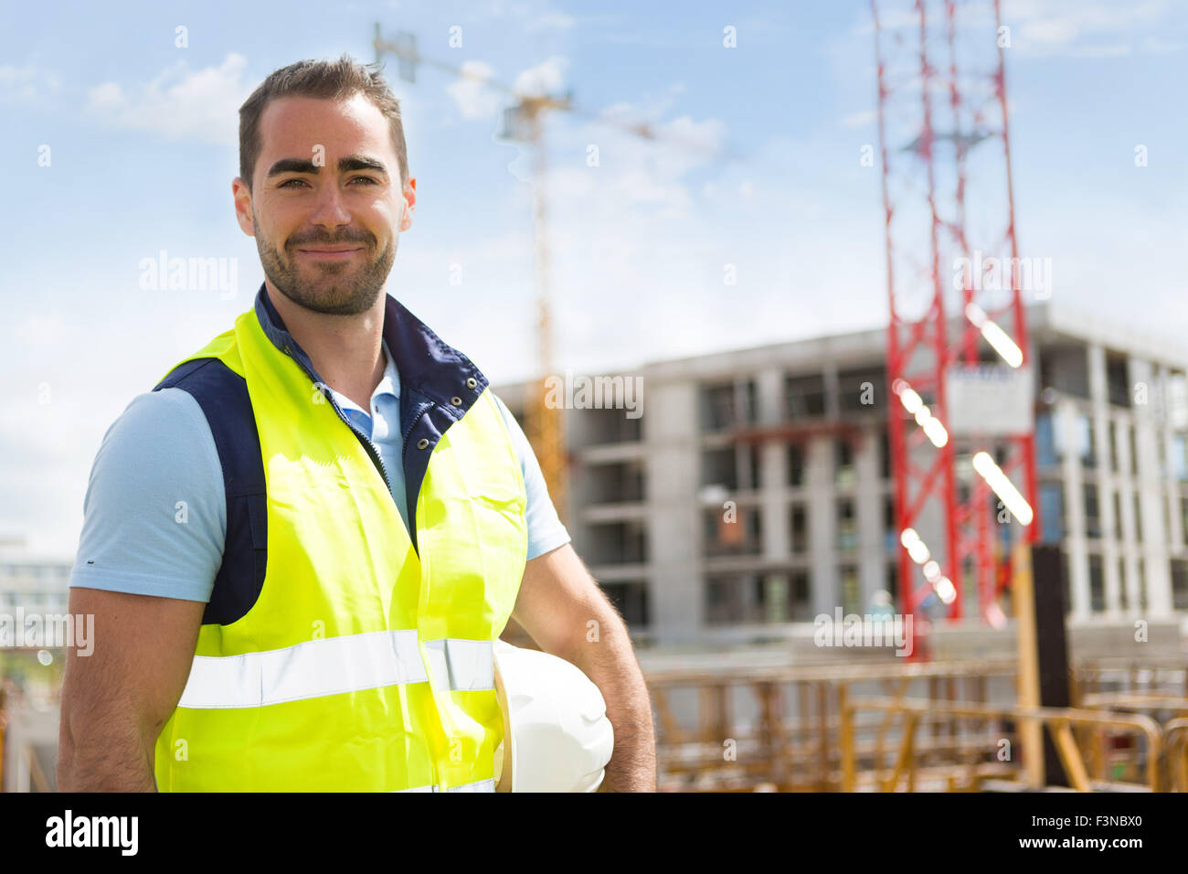 Site work worker hi-res stock photography and images - Alamy