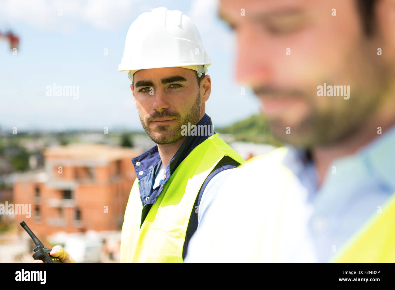 Construction worker attractive man hi-res stock photography and images ...