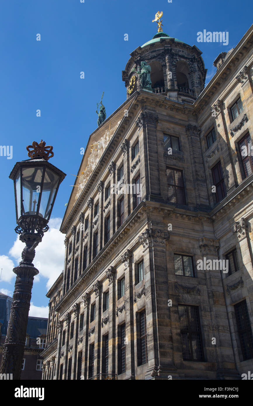 Royal Palace in Dam Square, Amsterdam, The Netherlands Stock Photo - Alamy