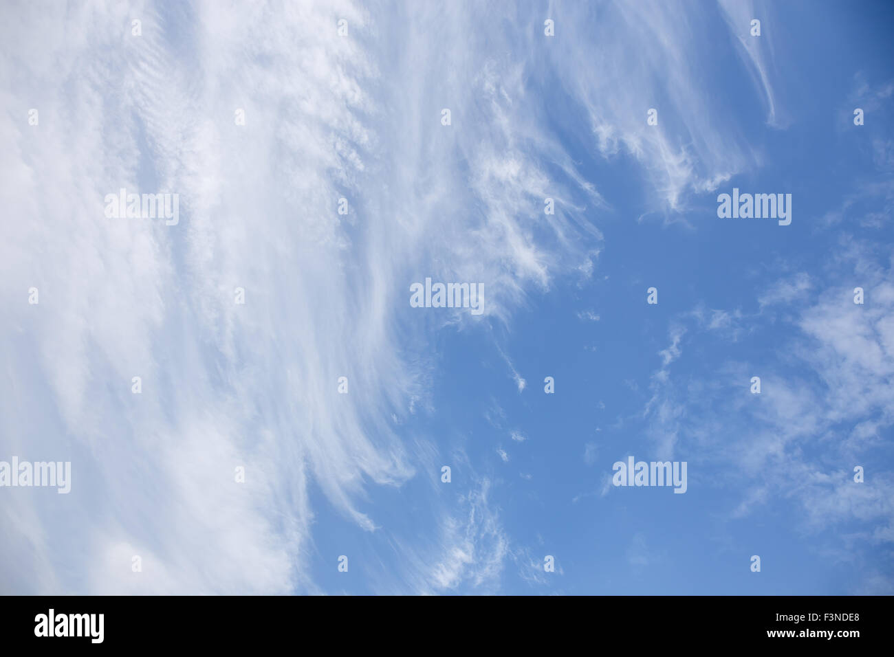 Pattern of clouds in the sky Stock Photo - Alamy