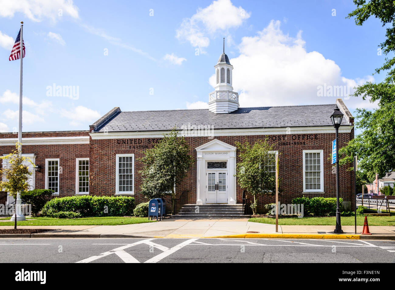 US Post Office, 116 East Dover Street, Easton, Maryland Stock Photo - Alamy
