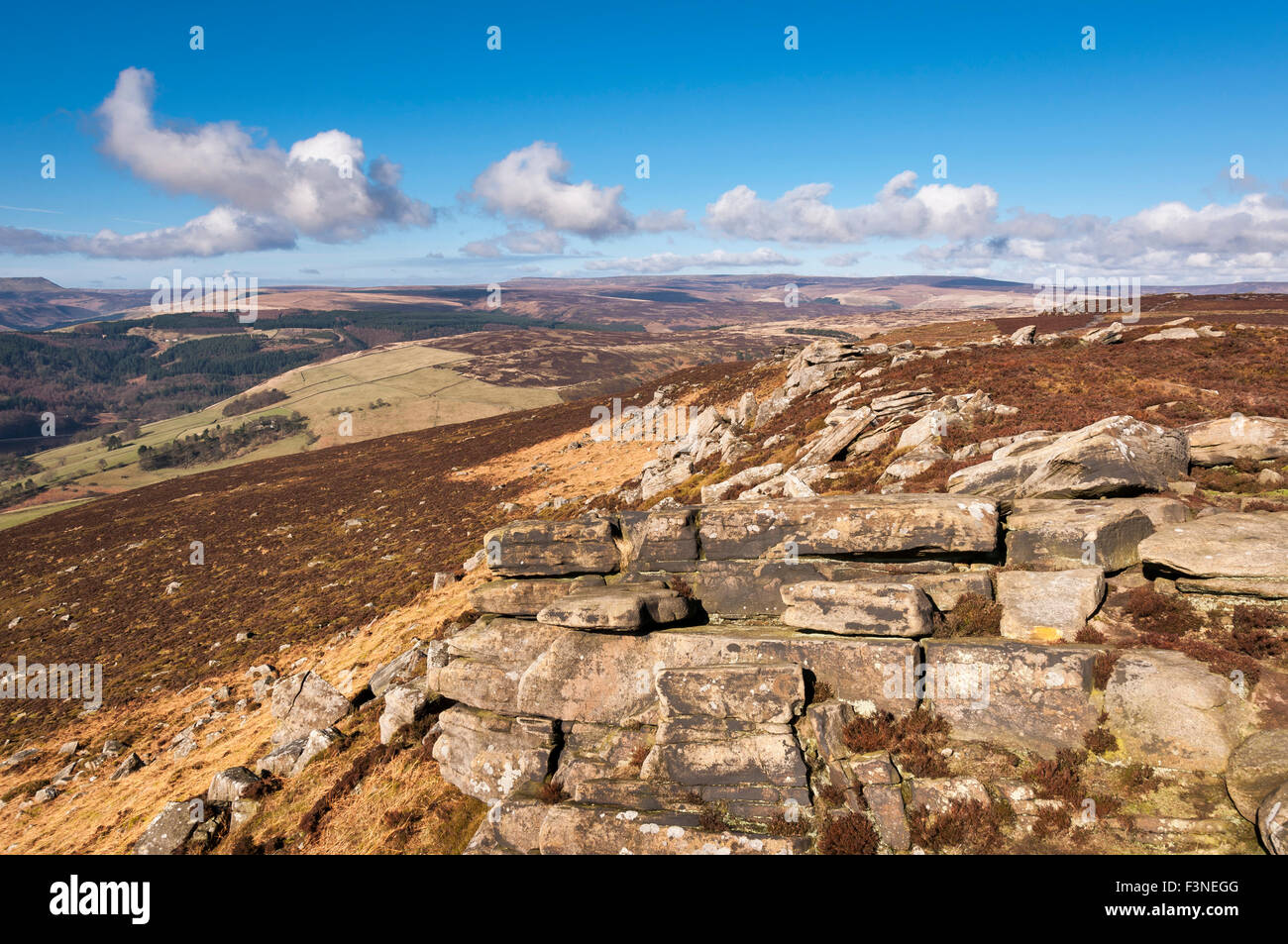Derwent edge peak district hi-res stock photography and images - Alamy