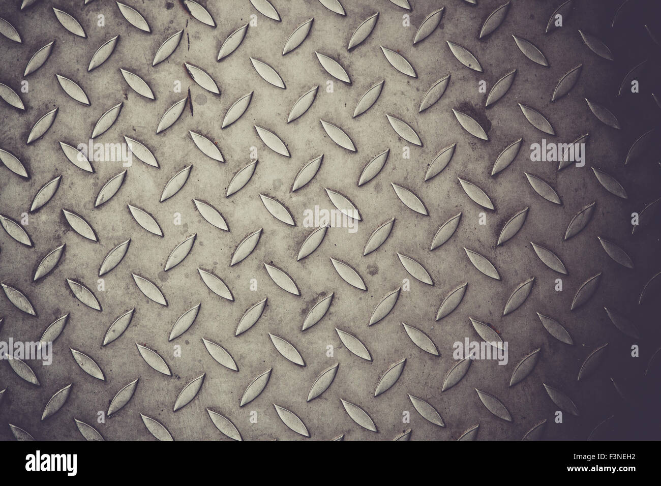 Metal diamond grip pattern texture Stock Photo - Alamy