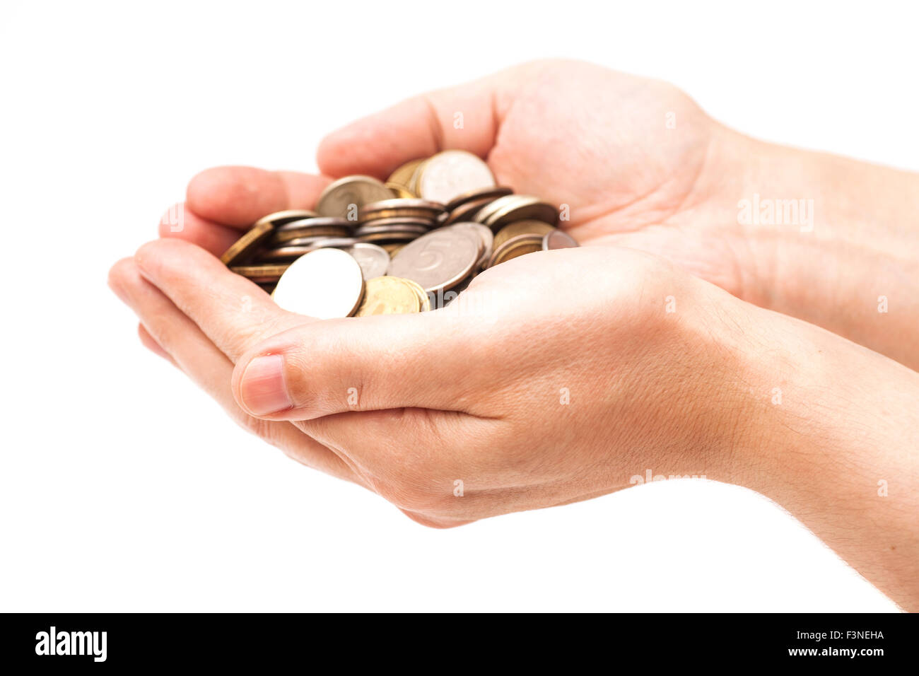 Handful of money graph hi-res stock photography and images - Alamy