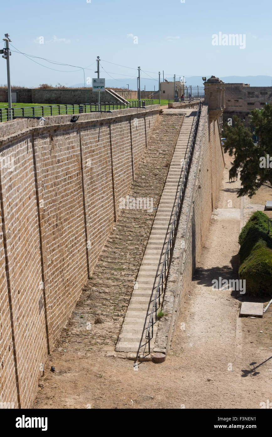 Akko walk, Israel Stock Photo - Alamy