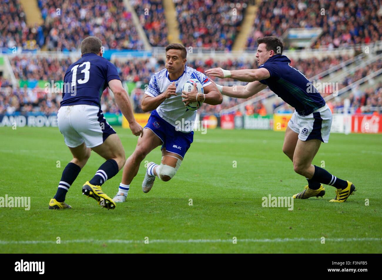 St James Park, Newcastle, UK. 10th Oct, 2015. Rugby World Cup. Samoa ...