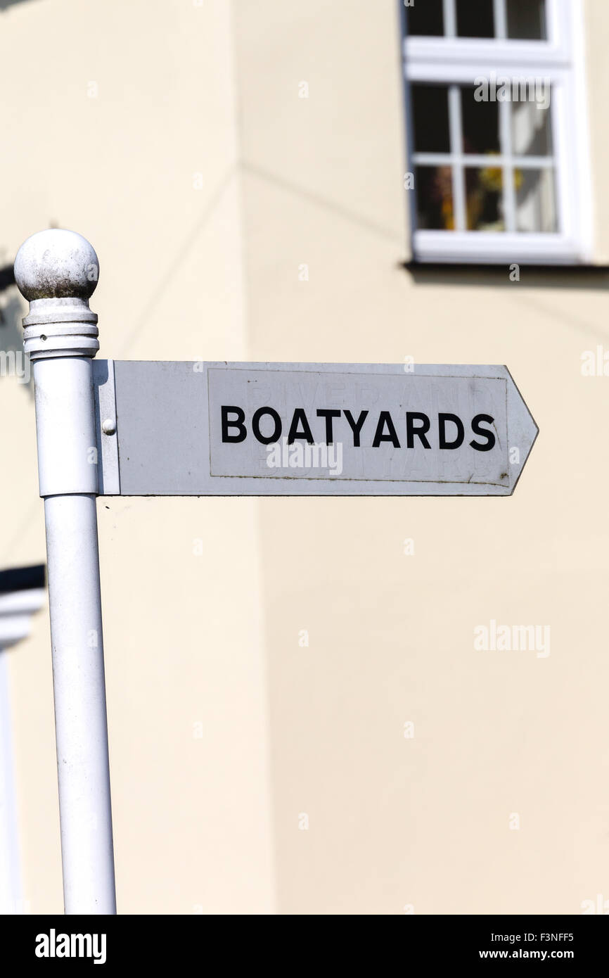 Road sign Norfolk Broads England UK Stock Photo - Alamy
