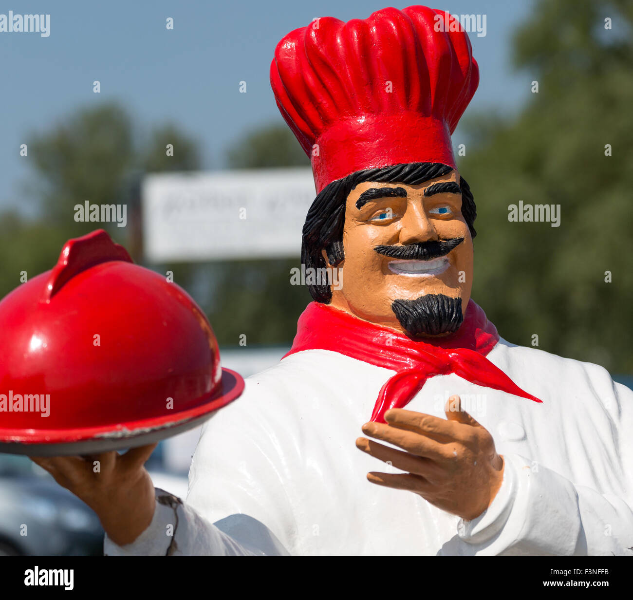 mannequin chef. Norfolk England UK Stock Photo - Alamy