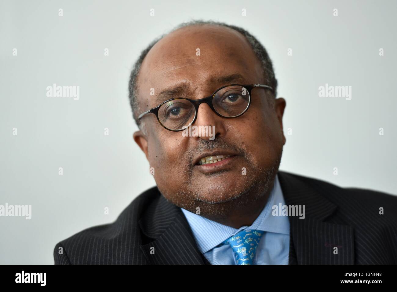 Kassel, Germany. 10th Oct, 2015. The author Prince Asfa-Wossen Asserate ...