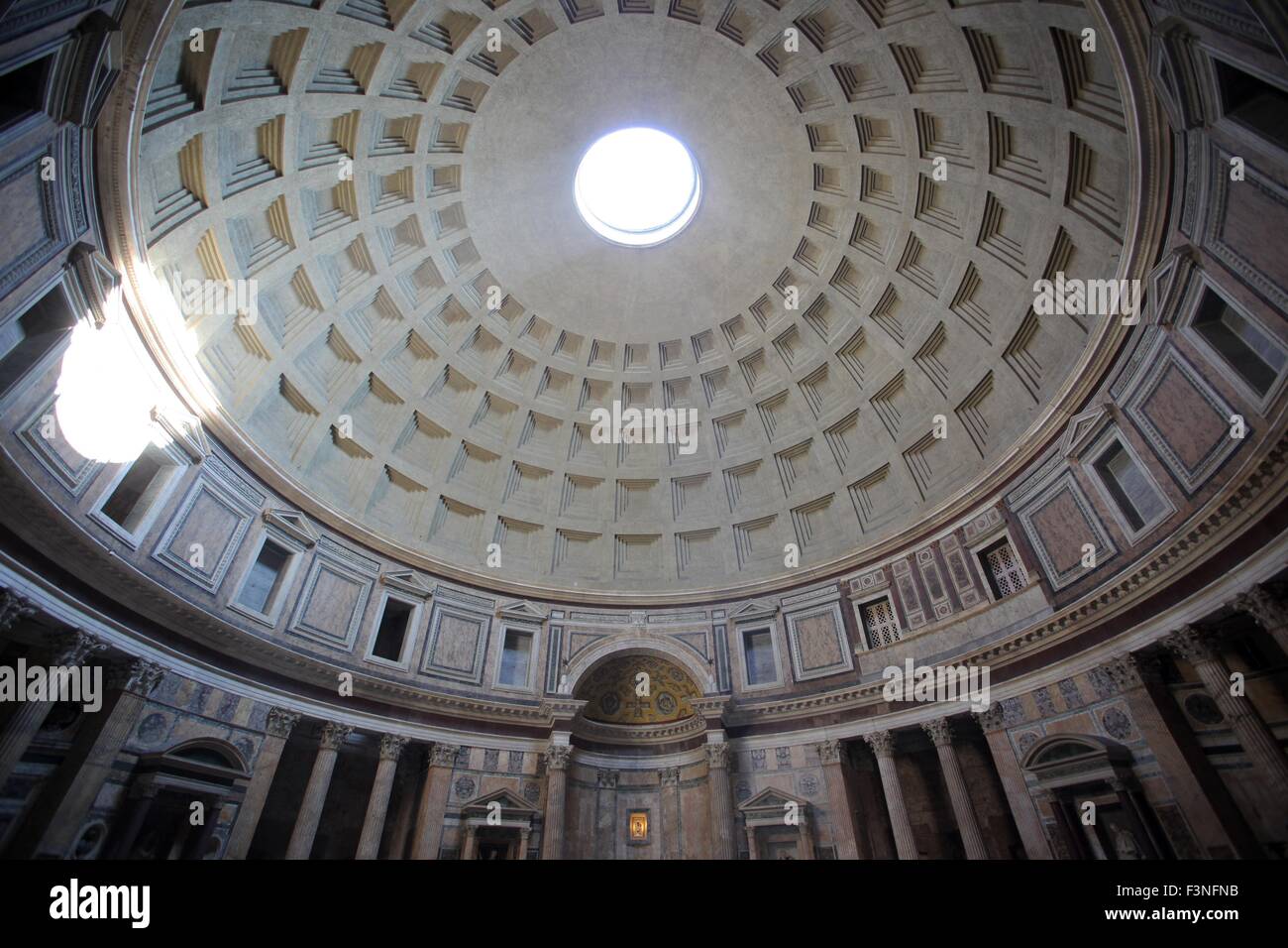 Rome, Italy. 12th July, 2015. The Pantheon featuring the world's ...