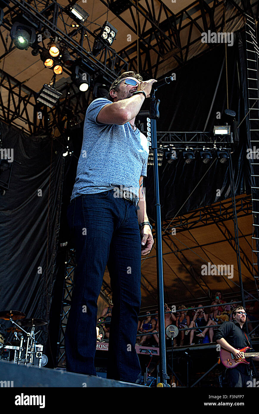 Craig Morgan performs at the Annual Kicker Country Stampede in ...