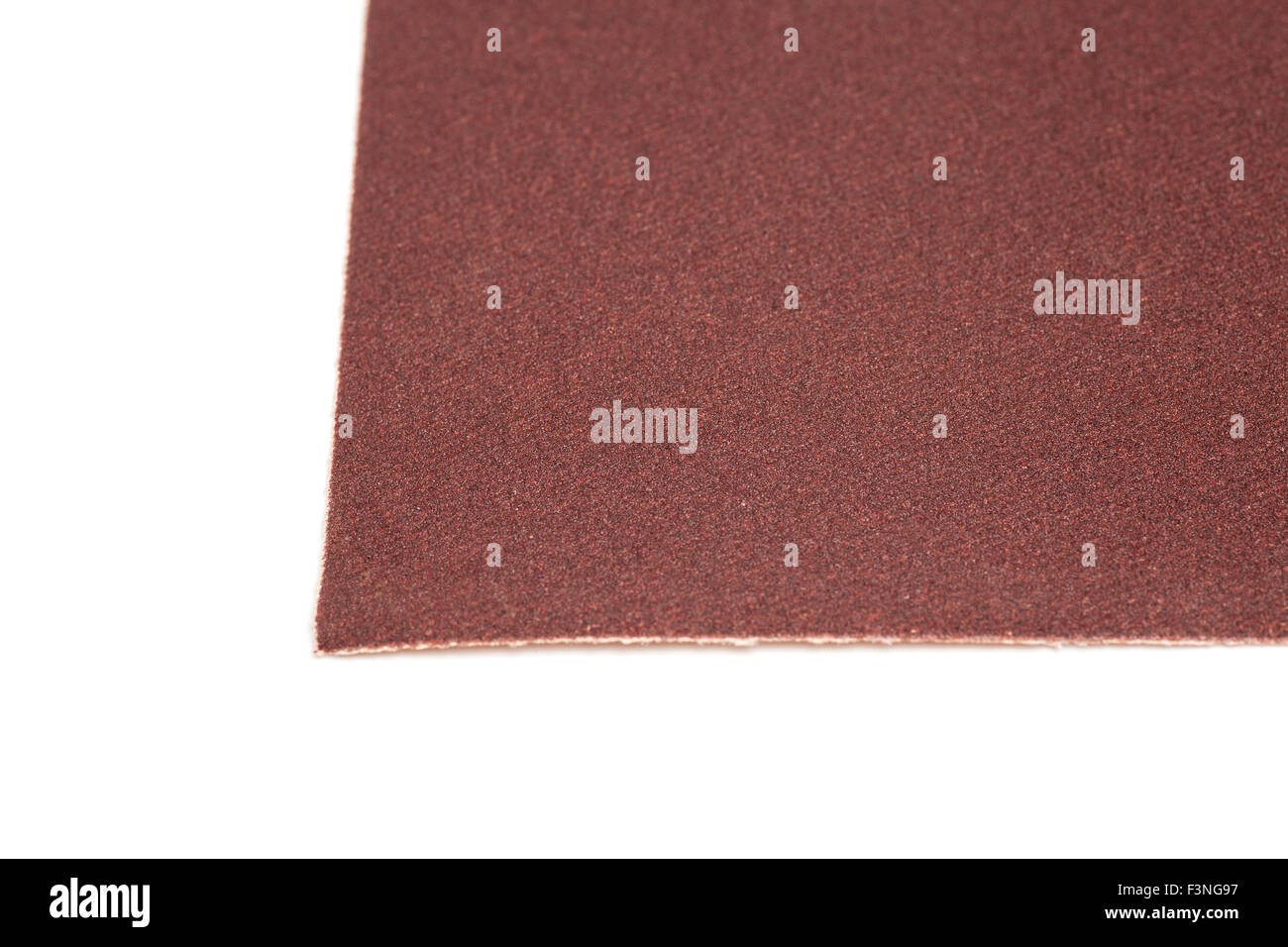 Sand paper isolated on white Stock Photo - Alamy