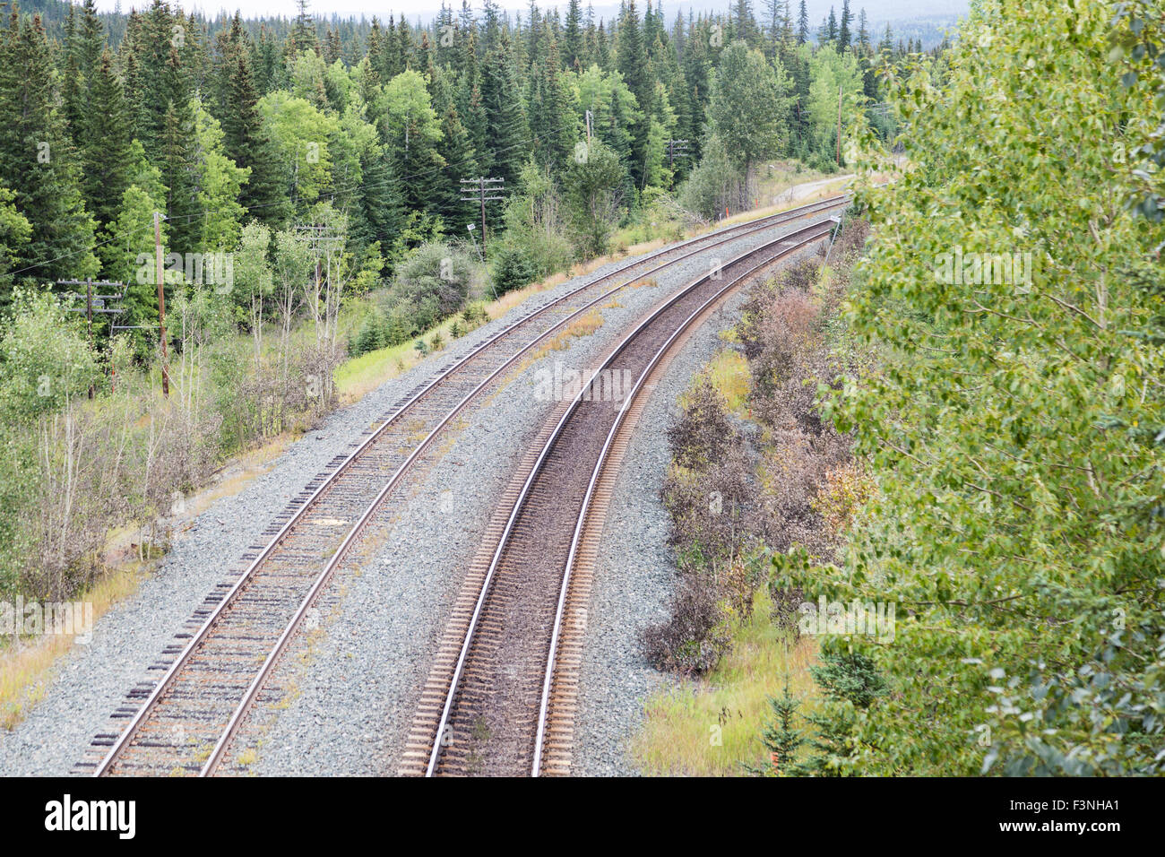 Winding railway hi-res stock photography and images - Alamy