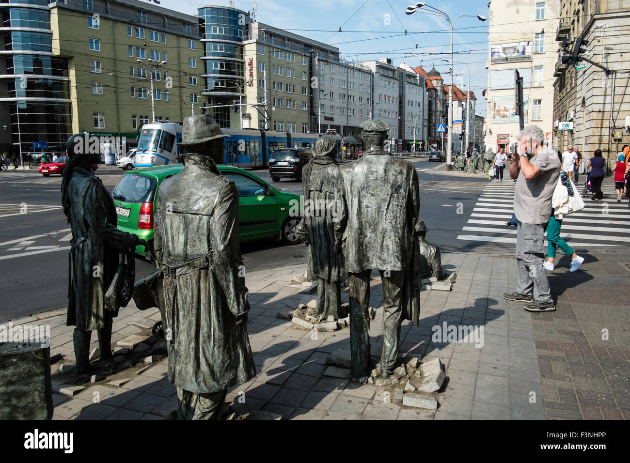 Poland Wroclaw Statue Statues Street High Resolution Stock Photography ...