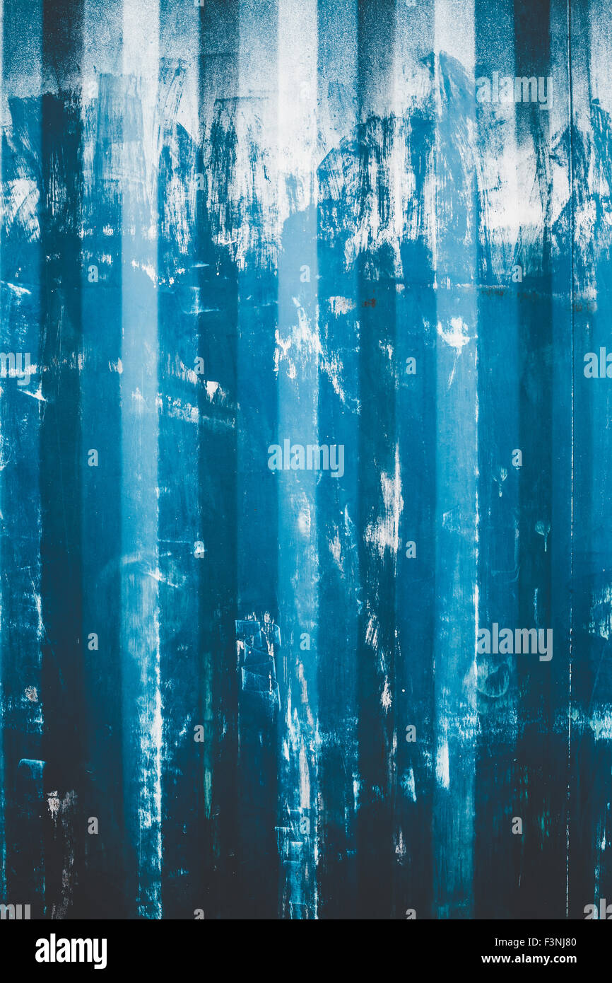 Scratched blue metallic texture Stock Photo - Alamy