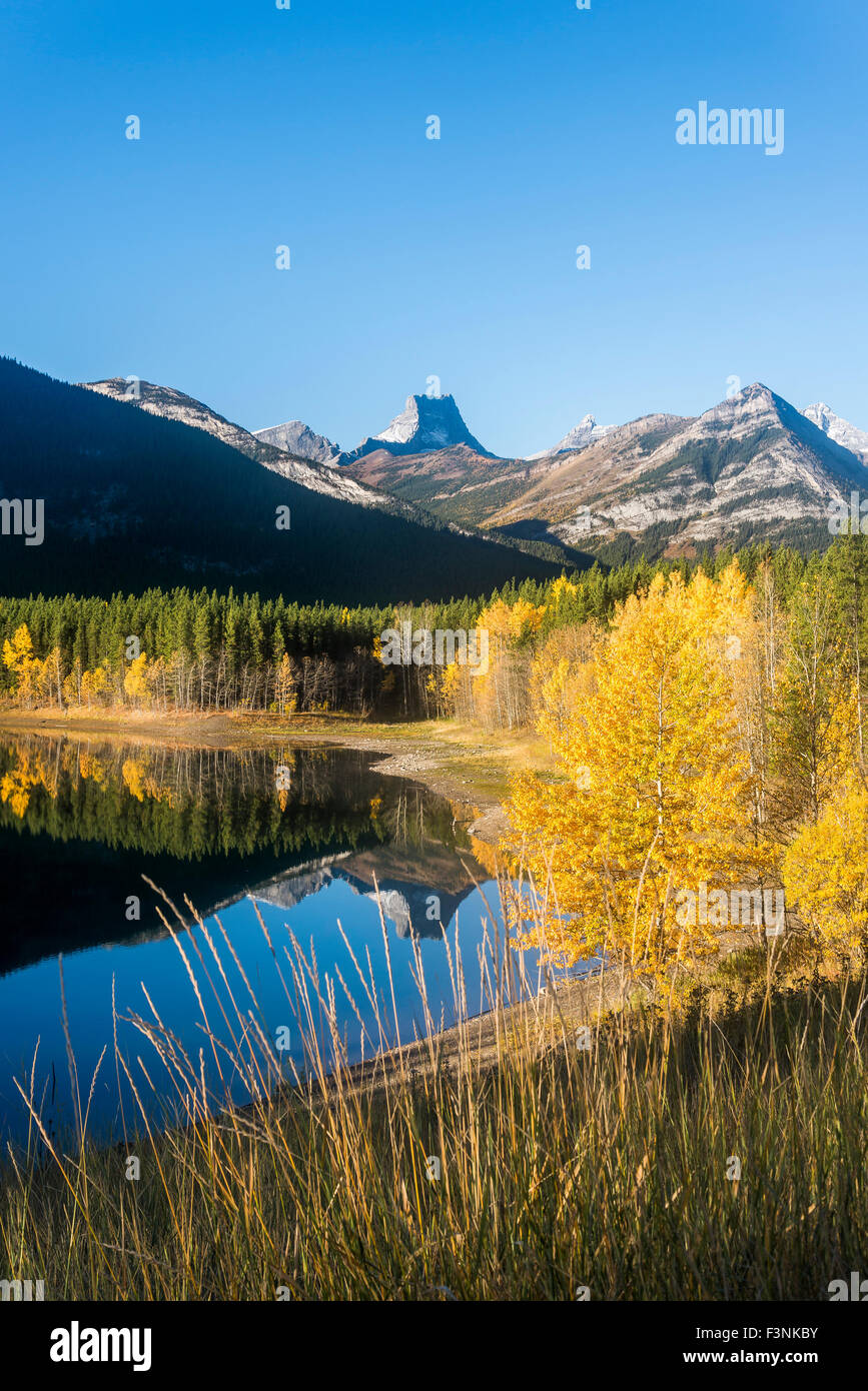 Kananaskis country wedge pond fall - vintagefrosd