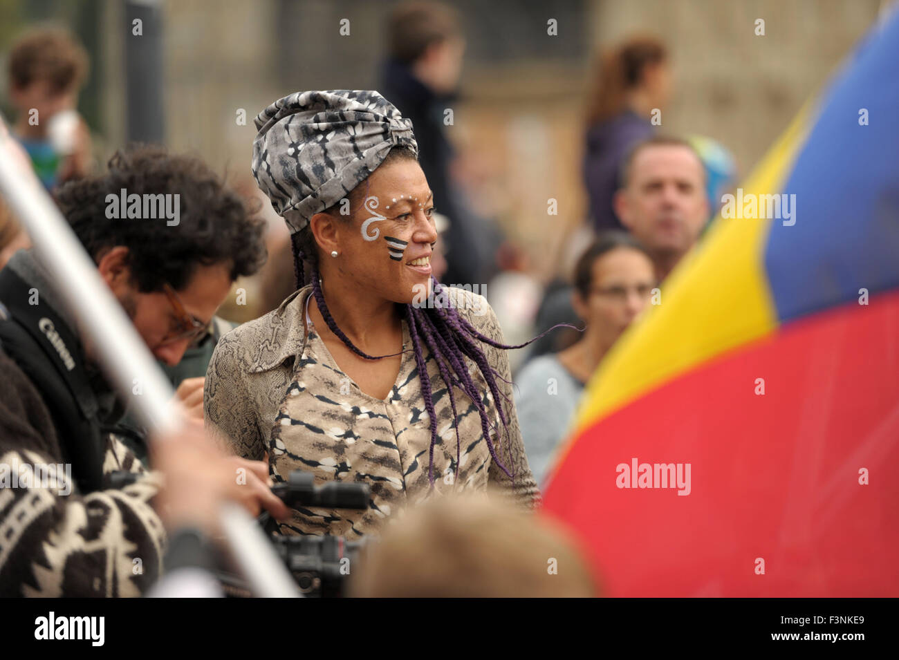 Exeter, Devon, UK. 10th Oct, 2015. Five Nations Parade for the Rugby ...