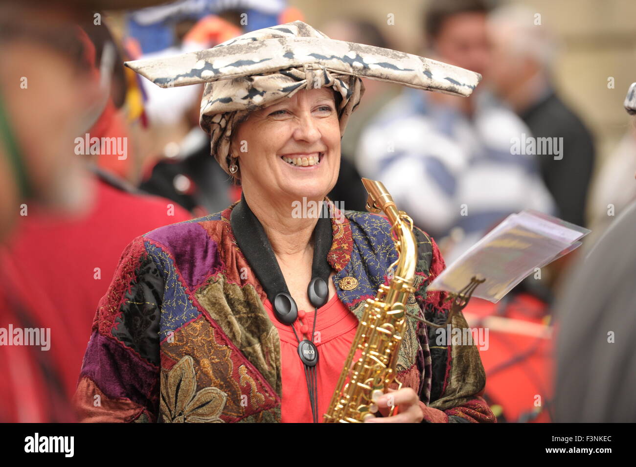 Exeter, Devon, UK. 10th Oct, 2015. Five Nations Parade for the Rugby ...